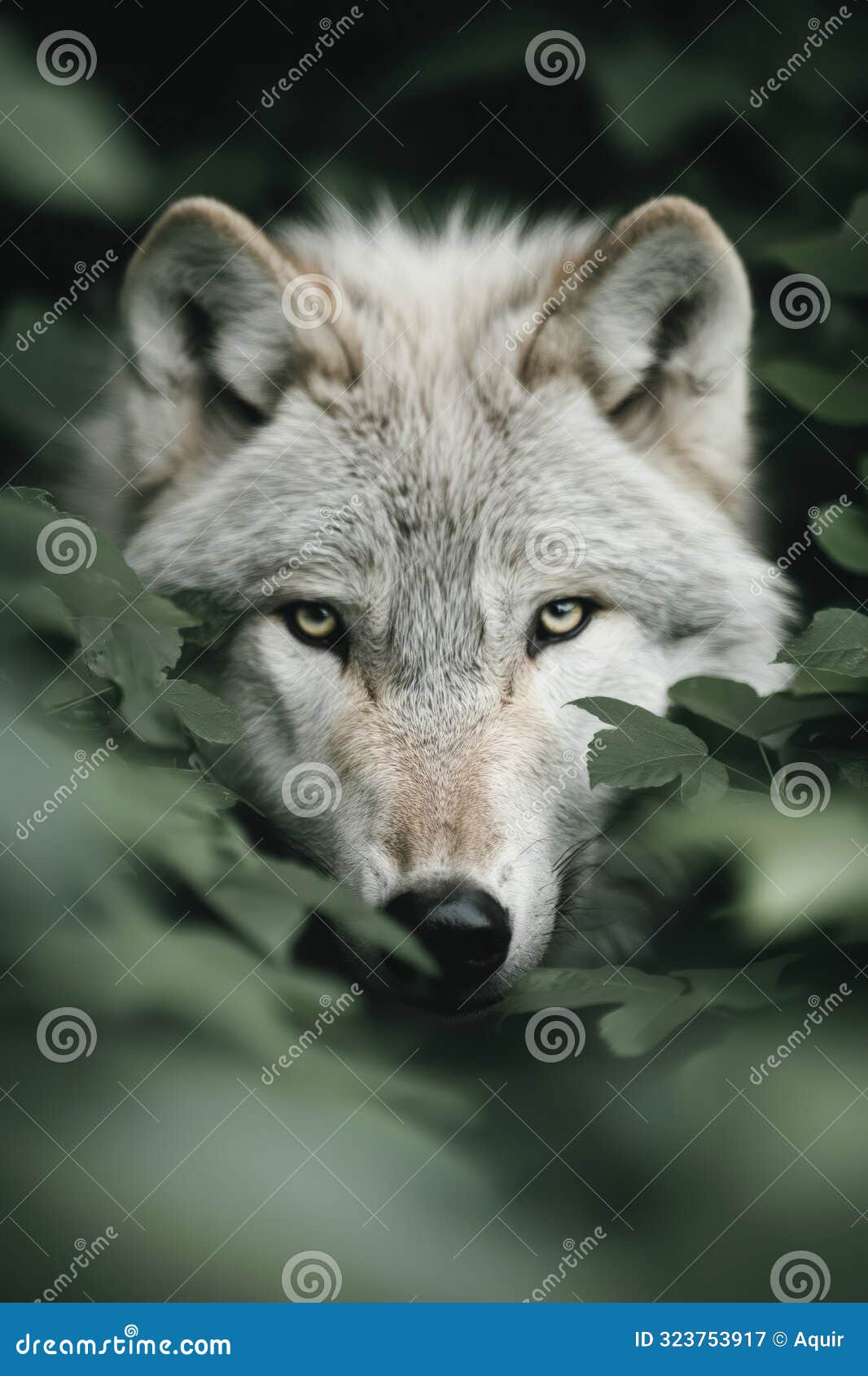 Wolf Wallpaper. Wolf Poster Stock Illustration - Illustration of poster ...