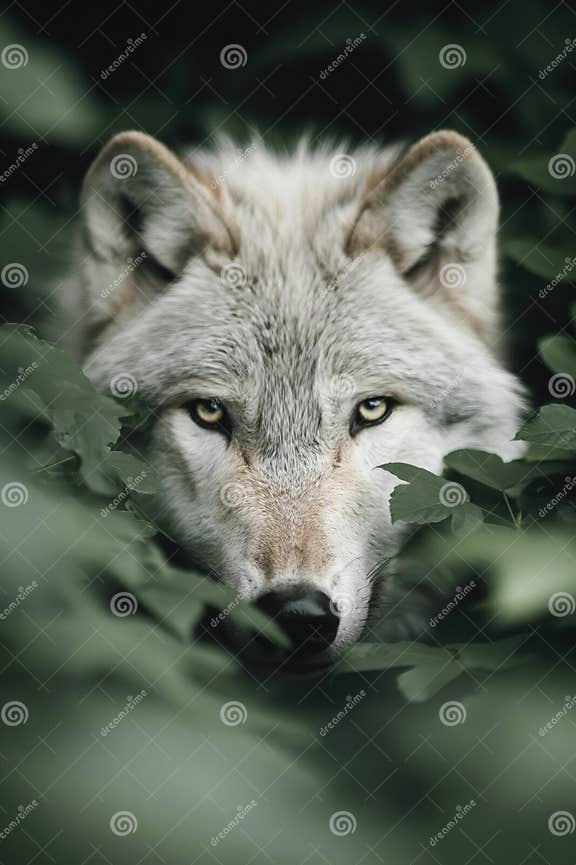 Wolf Wallpaper. Wolf Poster Stock Illustration - Illustration of poster ...