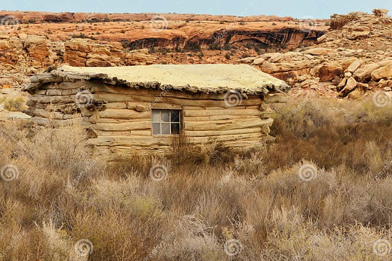 Wolfe Ranch and cabin stock photo. Image of historical - 22008658