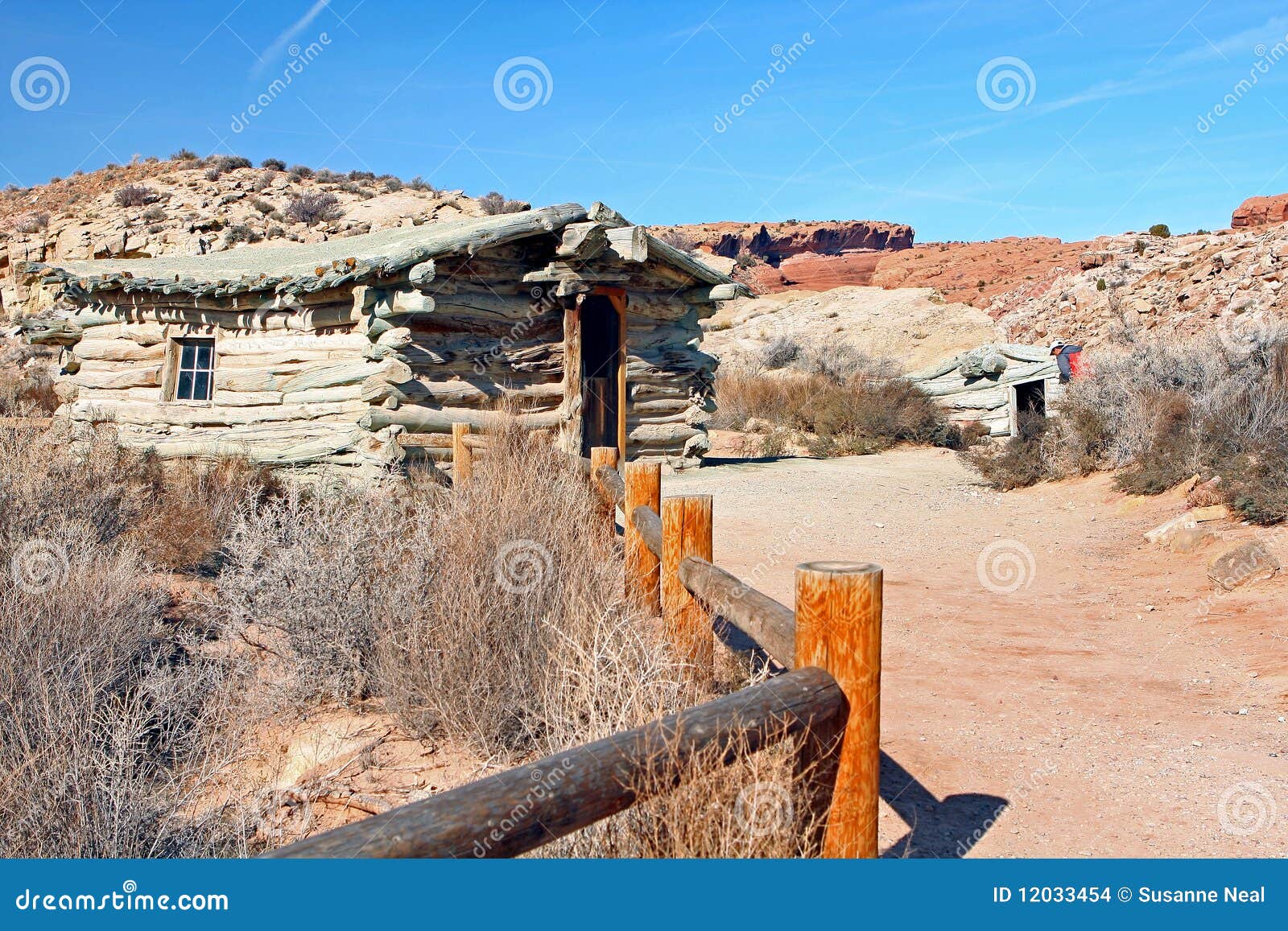 Wolfe Ranch Historical Site Stock Photo - Image of local, desert: 12033454