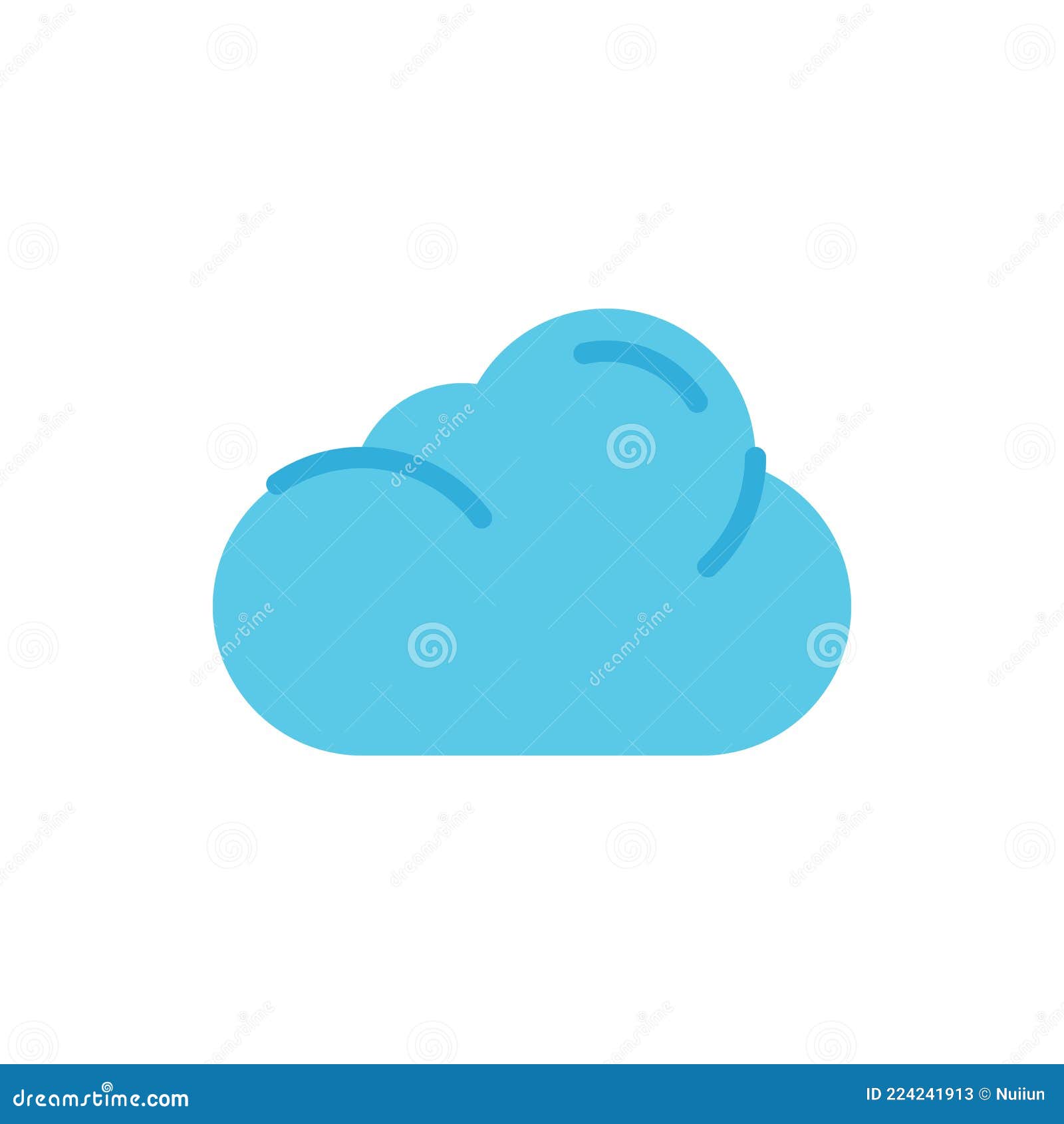Wolke Symbol Himmel Vektor Illustration Vektor Abbildung - Illustration ...