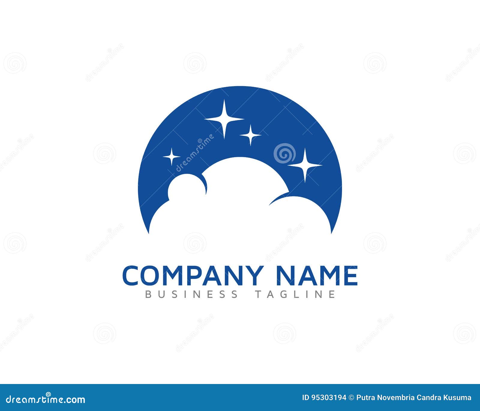 Wolken-Ikone Logo Design Element Stock Abbildung - Illustration von ...