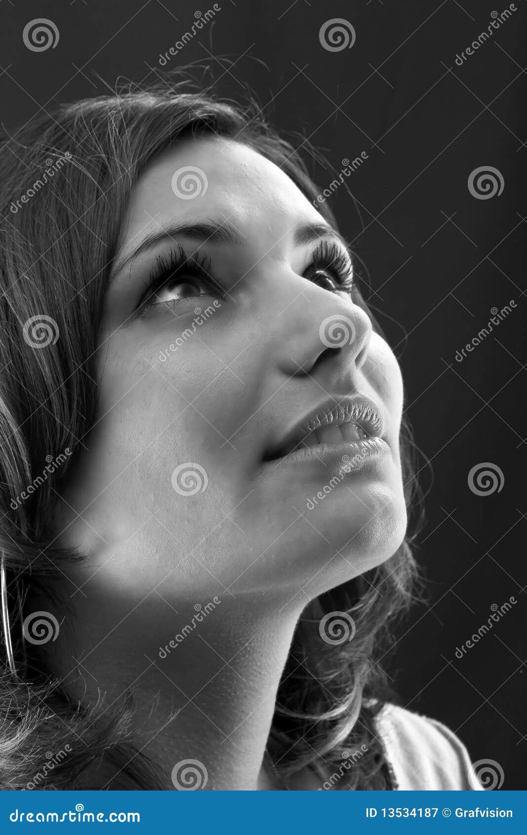 Woman stock image. Image of closeup, girl, cute, adult - 13534187