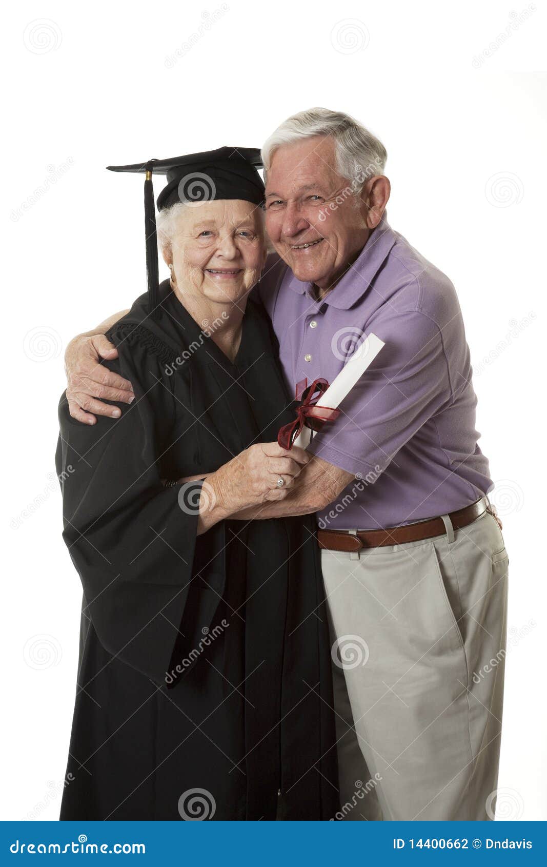 Gown Graduation Older Woman Stock Photos - Free & Royalty-Free Stock ...