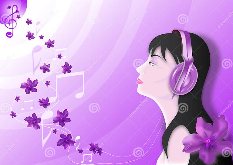 Woman stock illustration. Illustration of listening, human - 2009462
