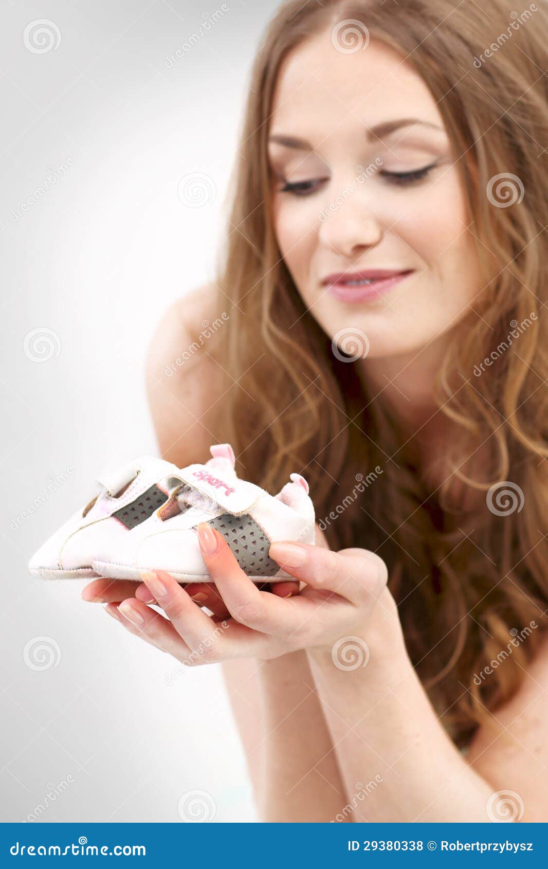 Woman stock photo. Image of small, hands, love, tiny - 29380338