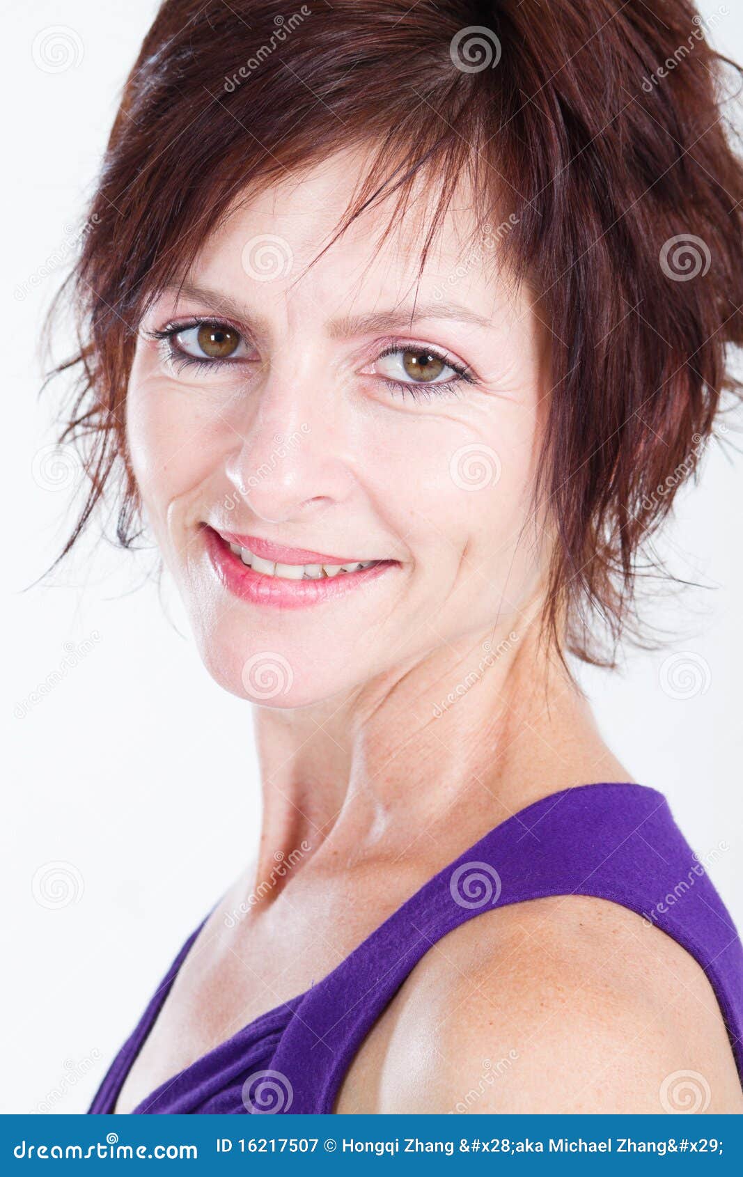 Woman in 40s stock image. Image of female, cutout, isolated - 16217507