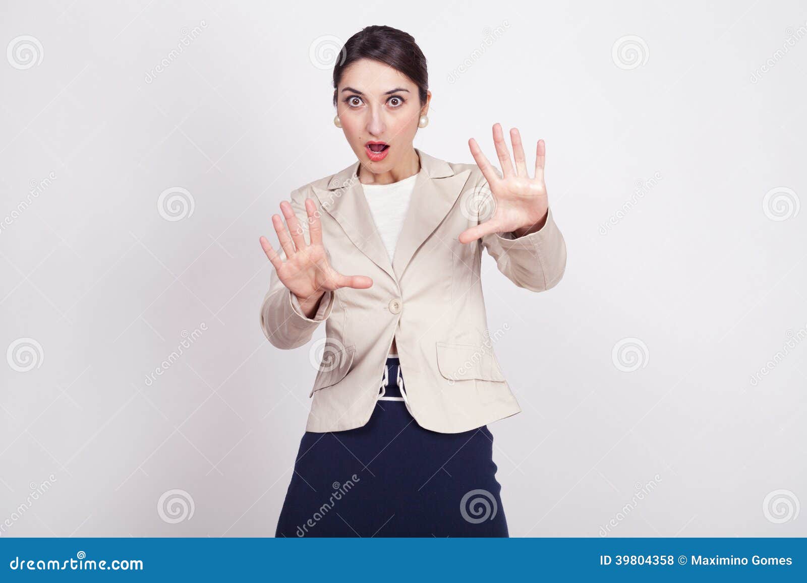 Woman with Active Expressions Stock Photo - Image of face, positive ...