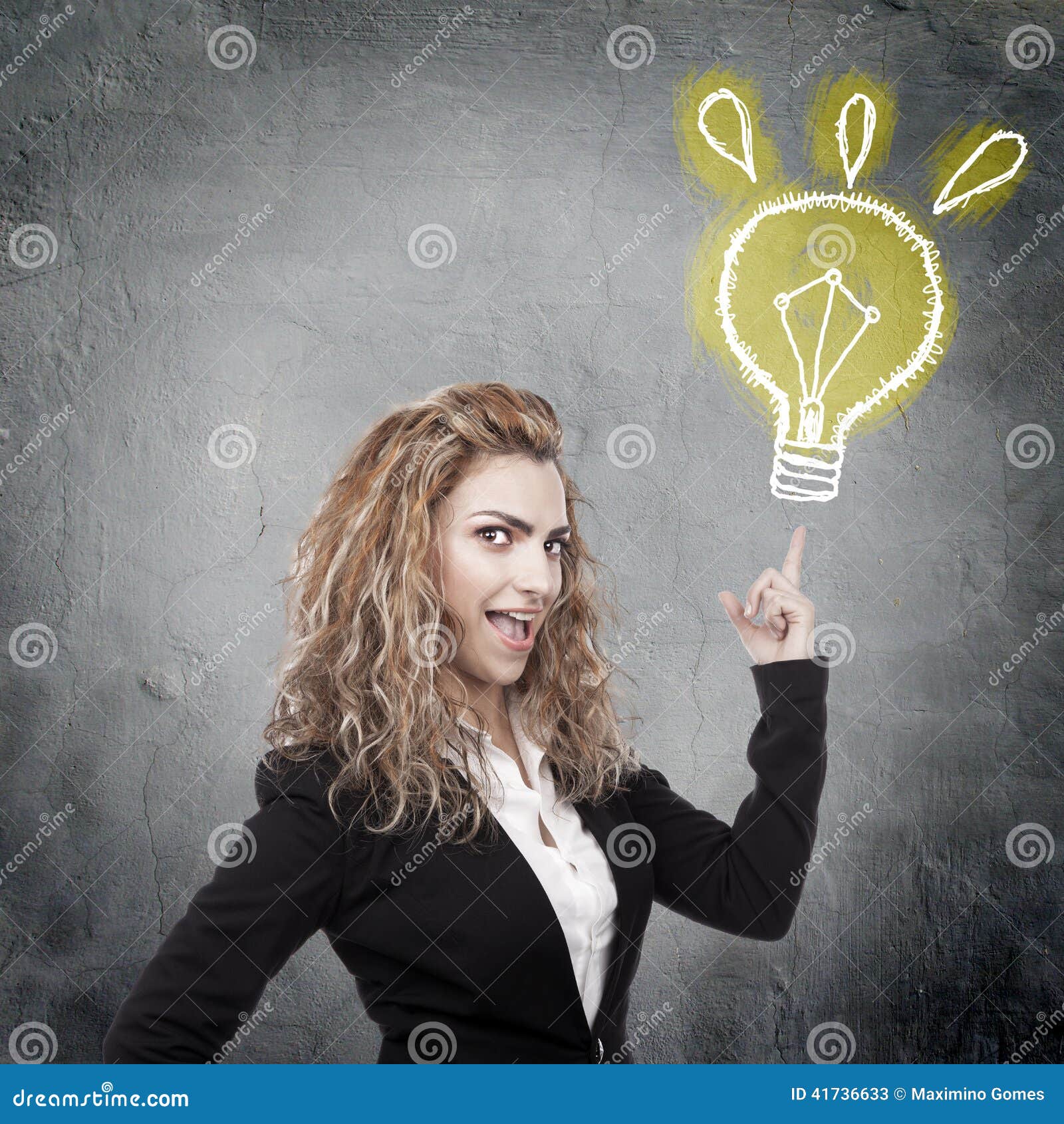 Woman with Active Expressions Stock Image - Image of businesswoman ...