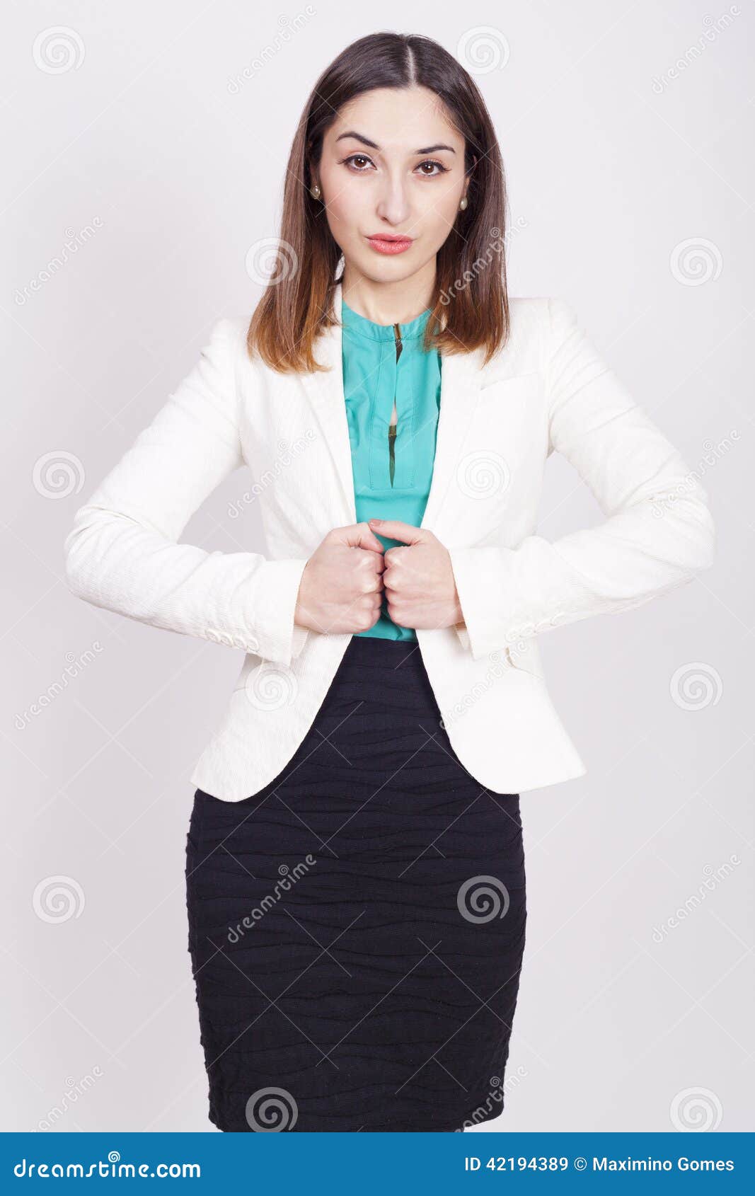 Woman with Active Expressions Stock Image - Image of female, good: 42194389