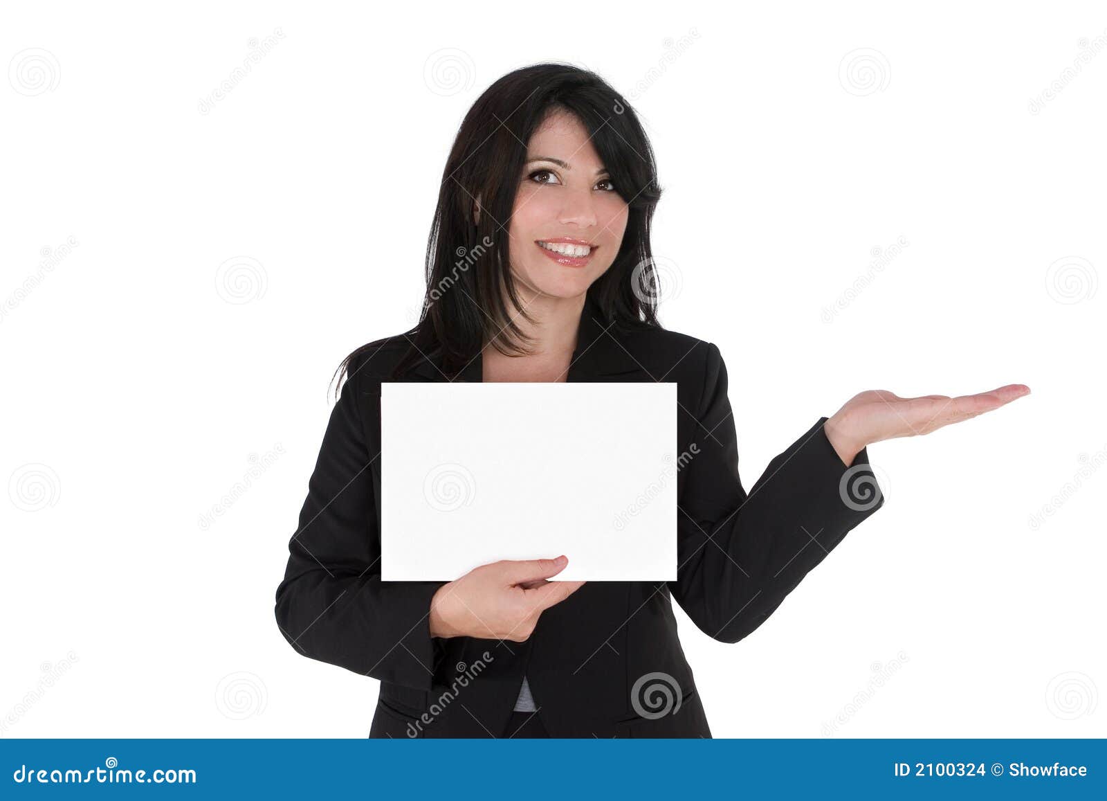 Woman advertising product stock photo. Image of hand, holding - 2100324