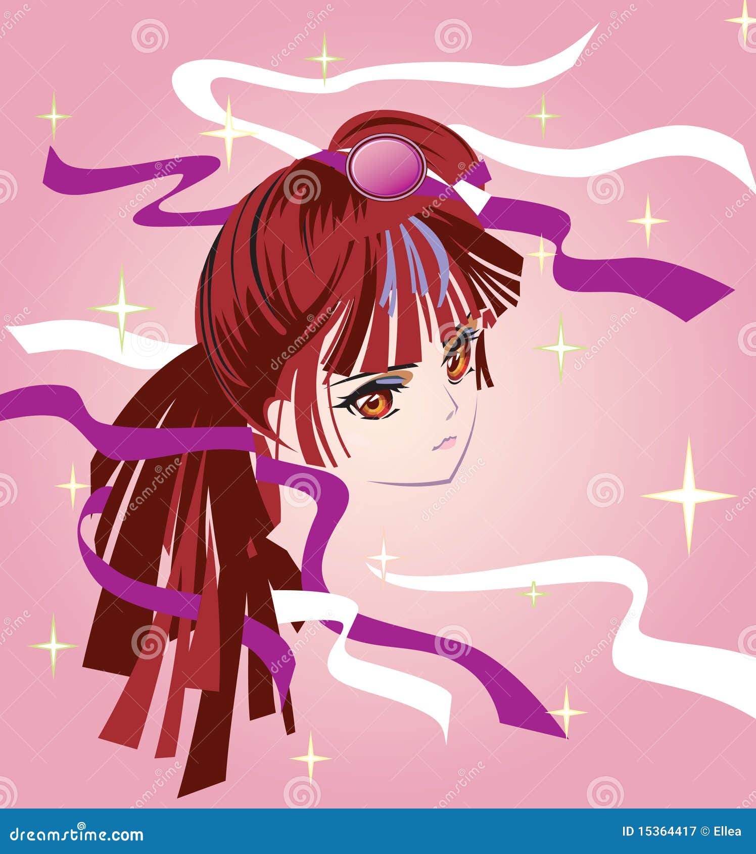 Woman animation stock vector. Illustration of animation - 15364417