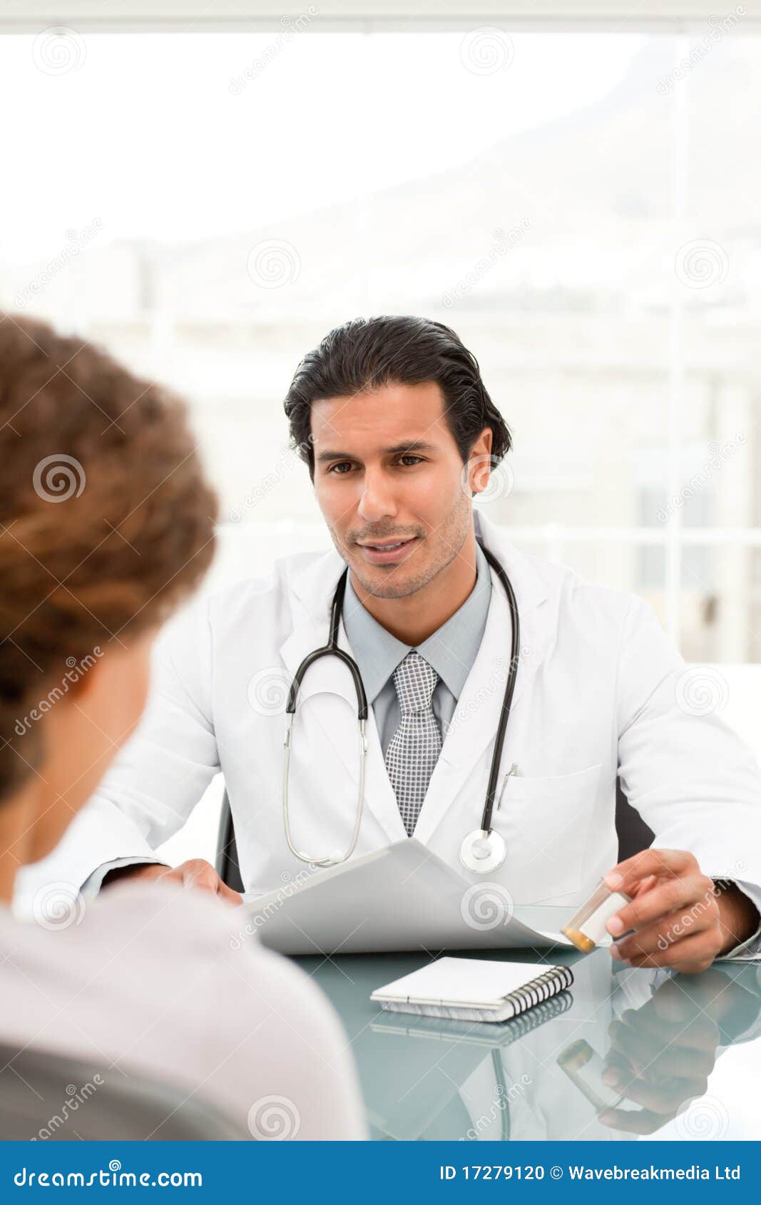 Woman during an Appointment with Her Doctor Stock Photo - Image of ...