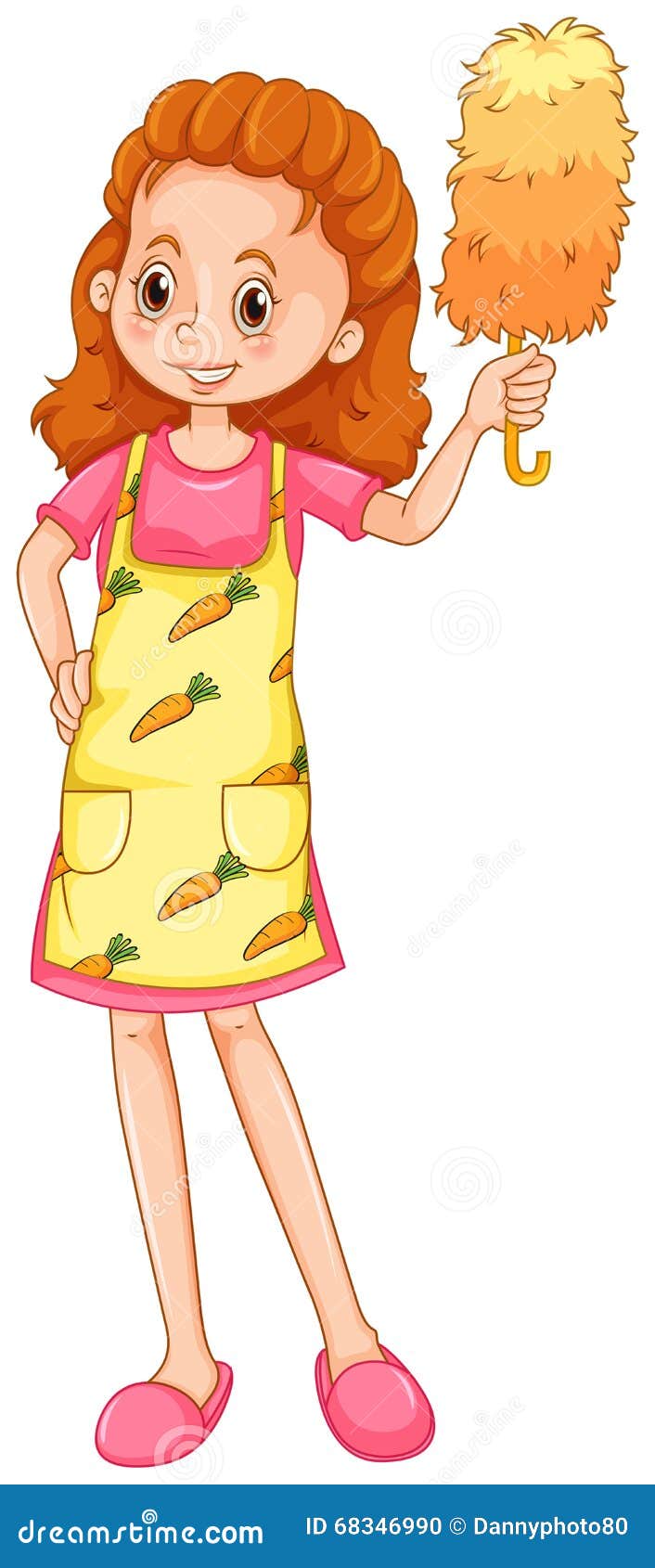 Duster Clip Art Illustration Vector Isolated | CartoonDealer.com #198085491