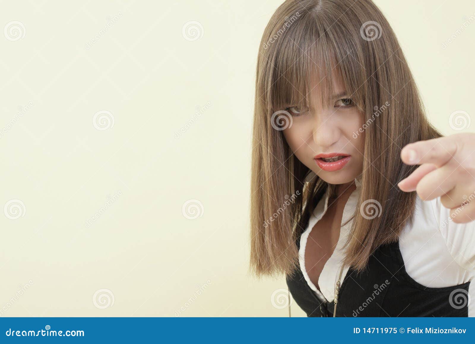 Woman with attitude stock image. Image of beauty, color - 14711975