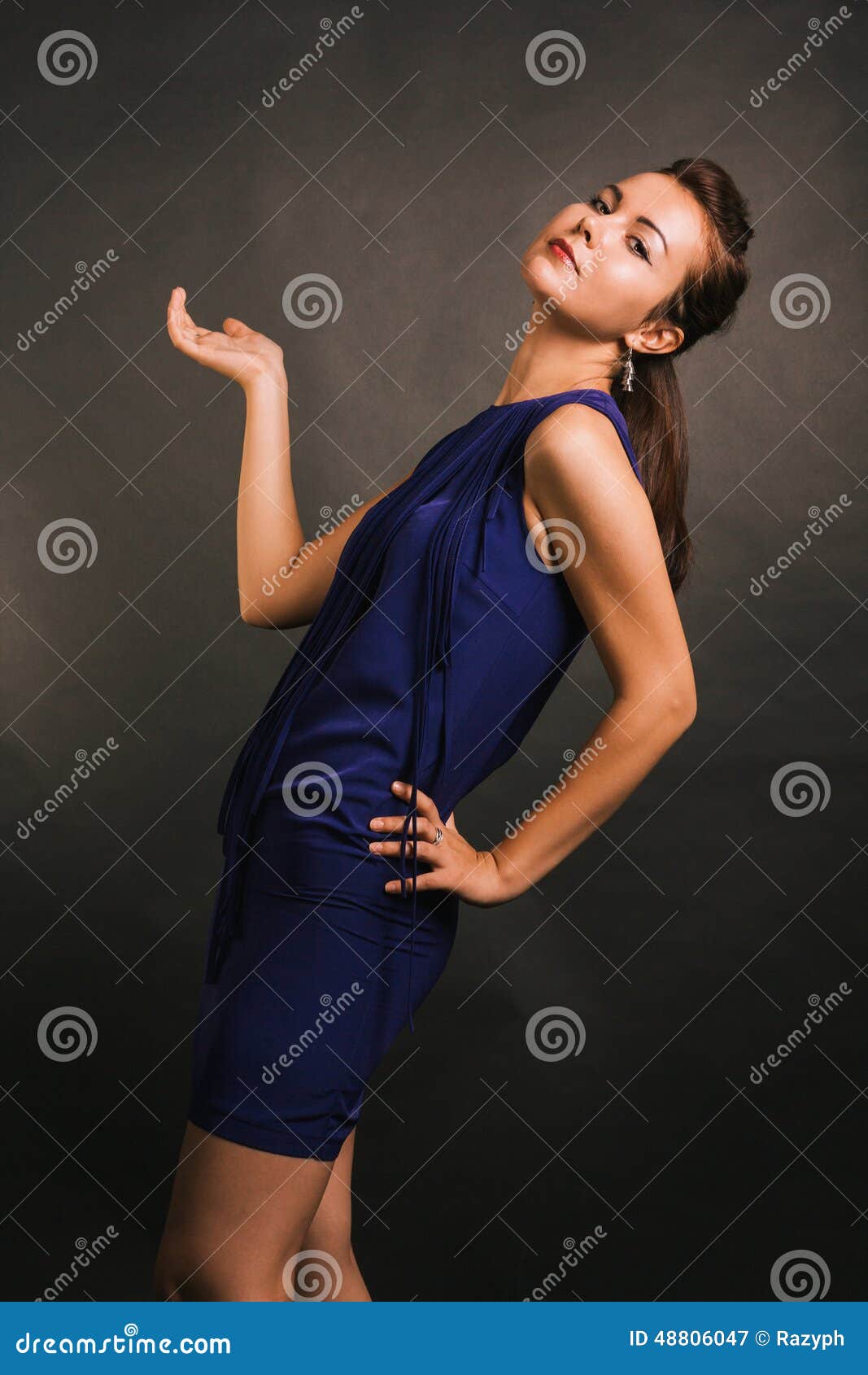 Woman with attitude stock image. Image of woman, young - 48806047
