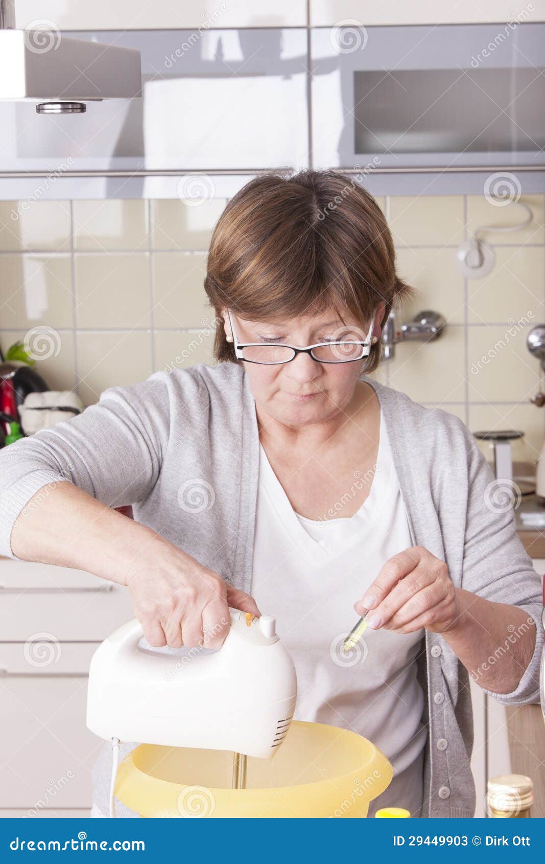 Woman baking stock image. Image of alone, active, baking - 29449903