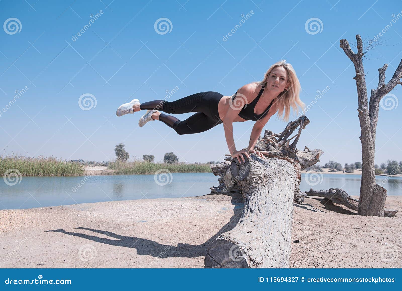 Woman Balancing Picture. Image: 115694327