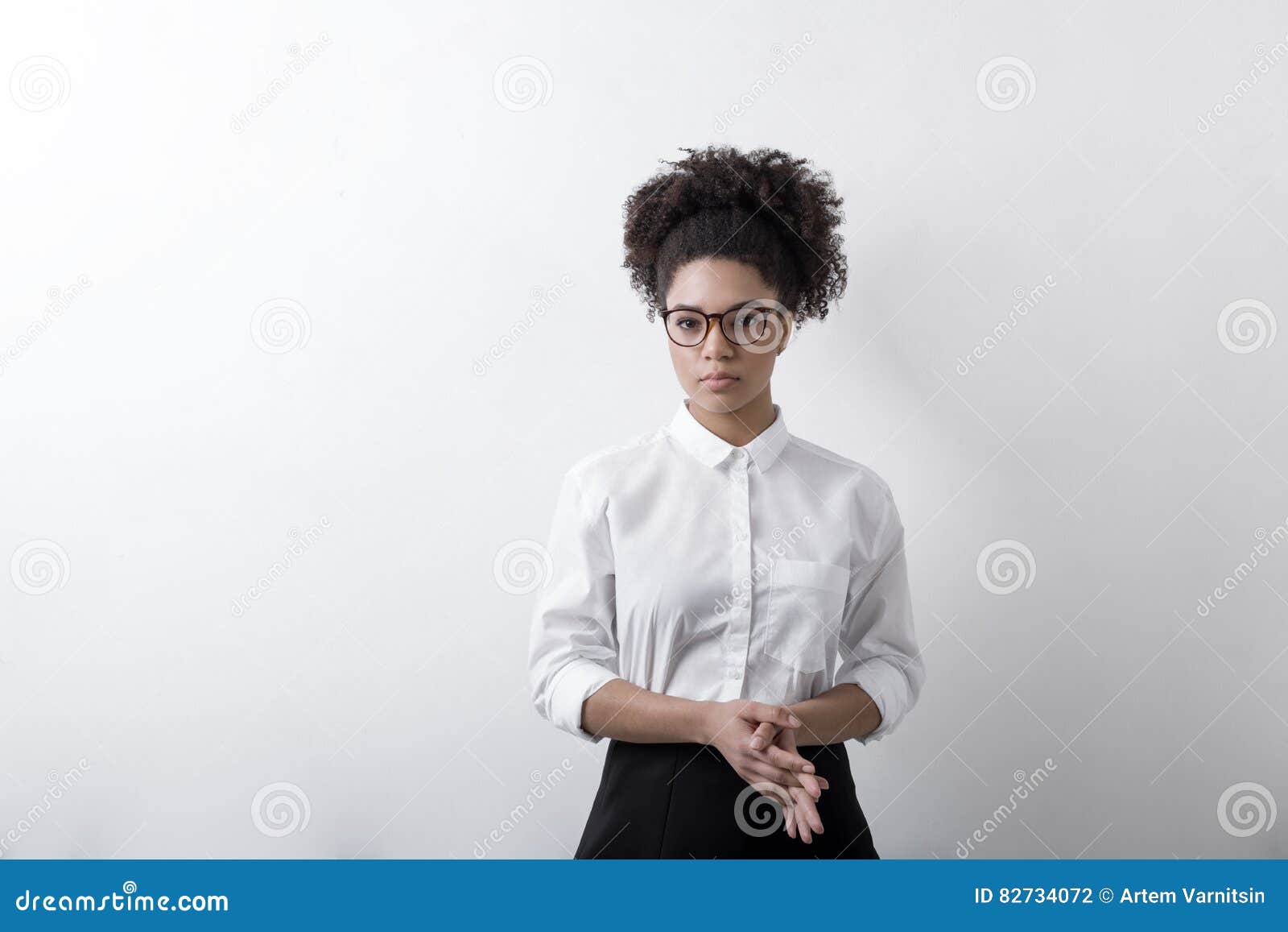 Woman in basic clothes stock photo. Image of business - 82734072