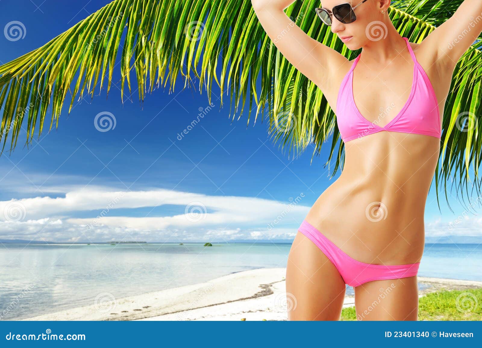 Woman with Beautiful Body at Beach Stock Photo - Image of nature ... Woman with Beautiful Body at Beach Stock Photo - Image of nature ...