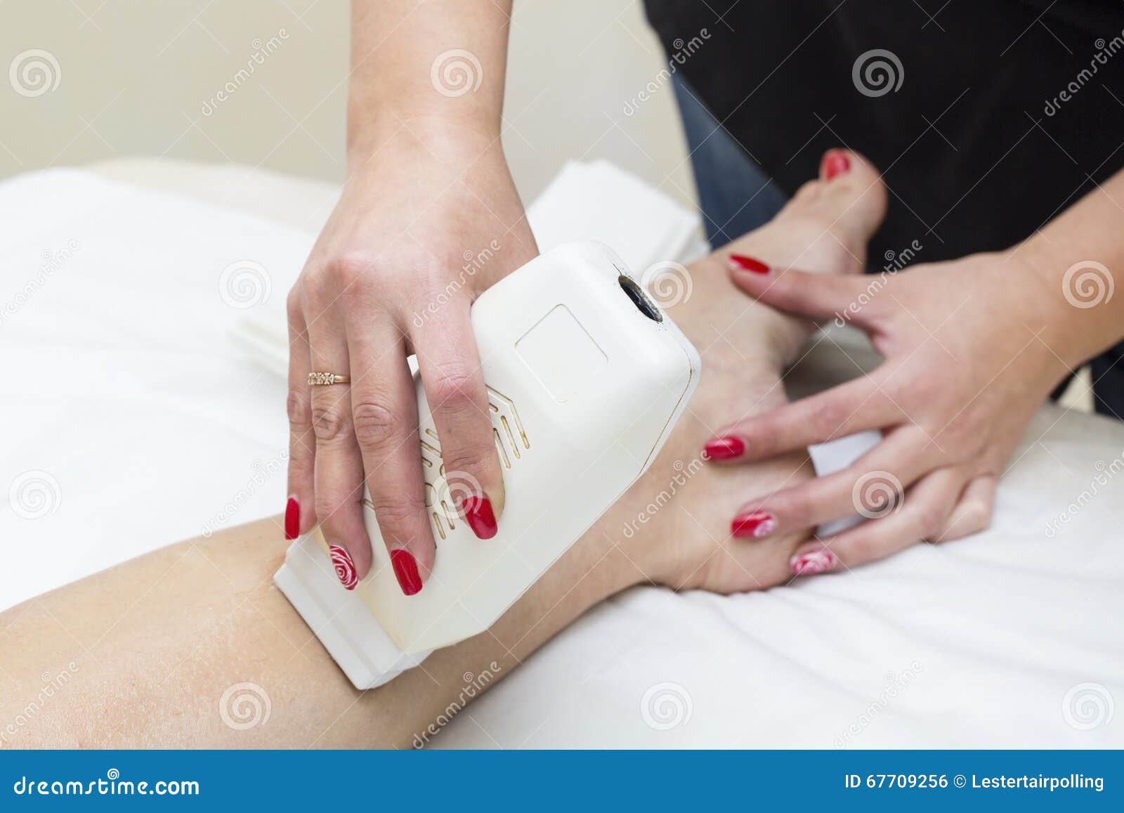 Woman in a beauty salon stock photo. Image of depilate - 67709256