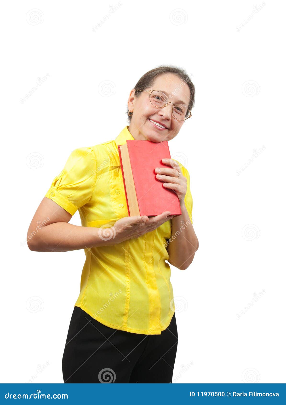 Woman with book stock photo. Image of human, professional - 11970500