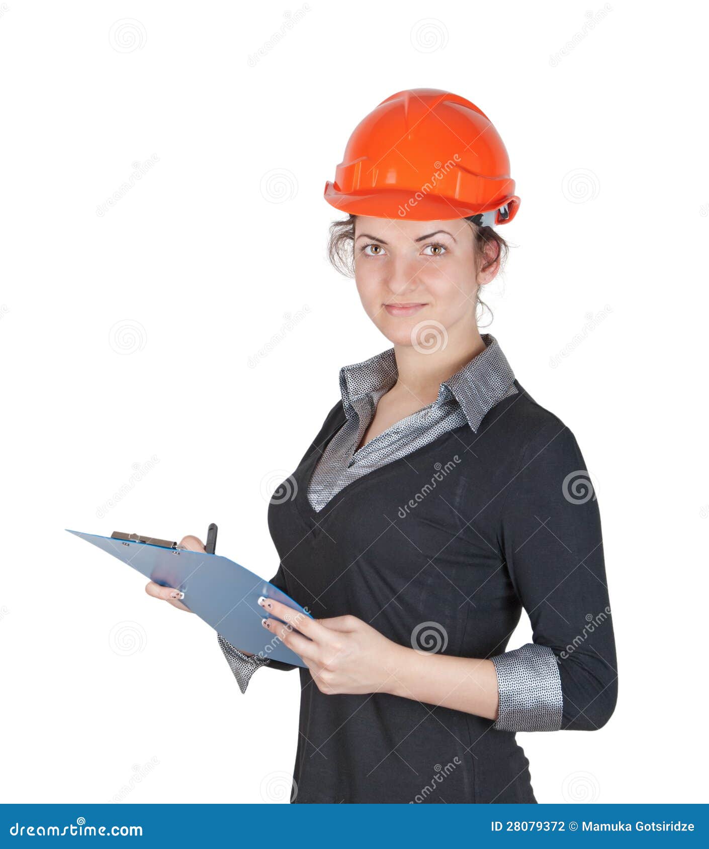 Woman builder stock photo. Image of businesswoman, female - 28079372