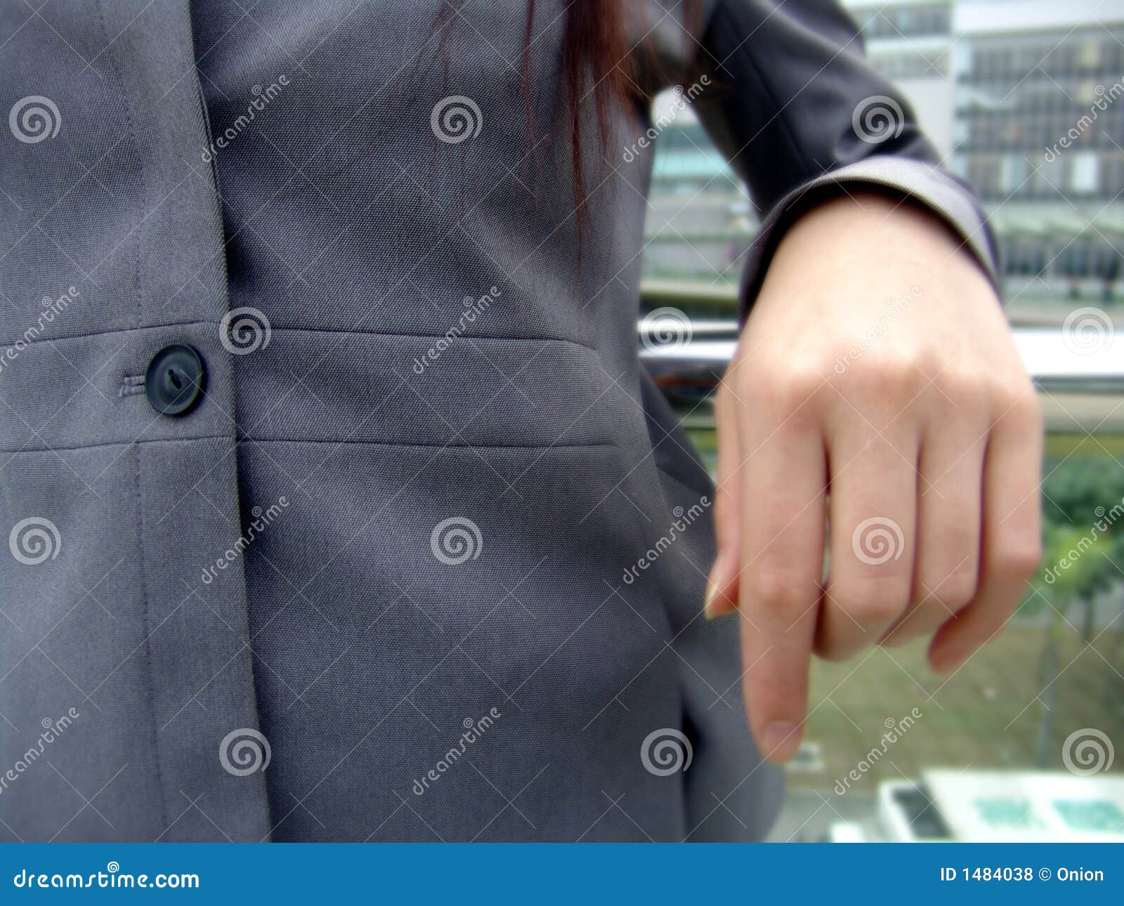 Woman in business suit stock photo. Image of fingers, hand - 1484038