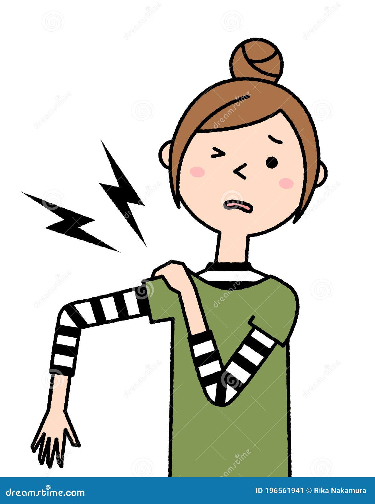 Severe Stiff Scoliosis Linear Icon Cartoon Vector | CartoonDealer.com ...