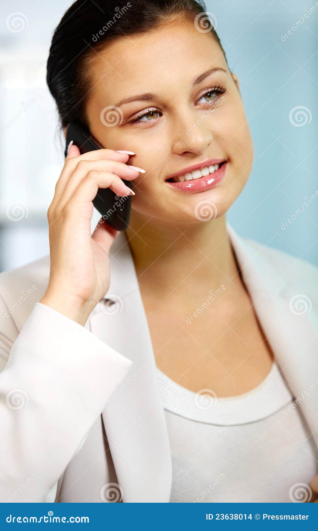 Woman calling stock photo. Image of corporate, lady, broker - 23638014