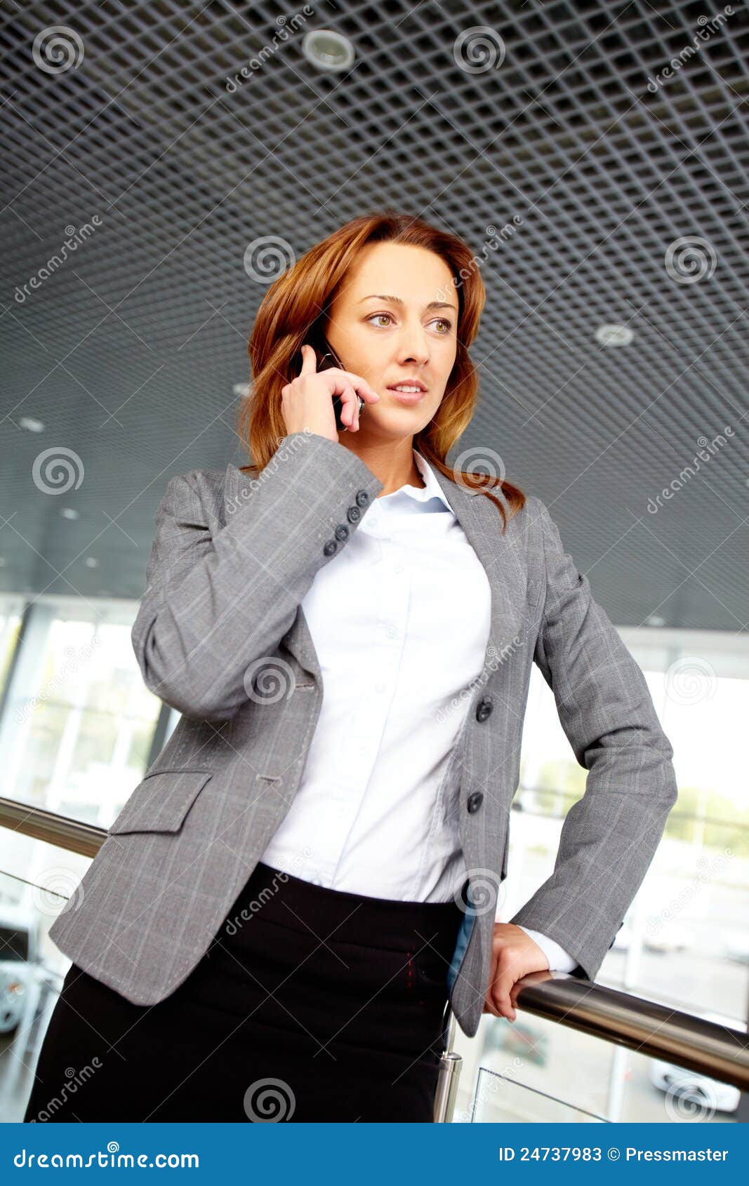 Woman calling stock image. Image of businesspeople, lady - 24737983