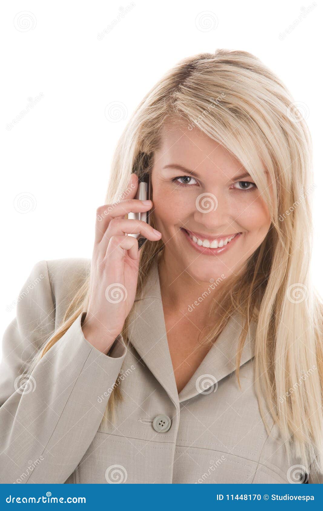 Woman calling by mobile stock photo. Image of hand, cheerful - 11448170