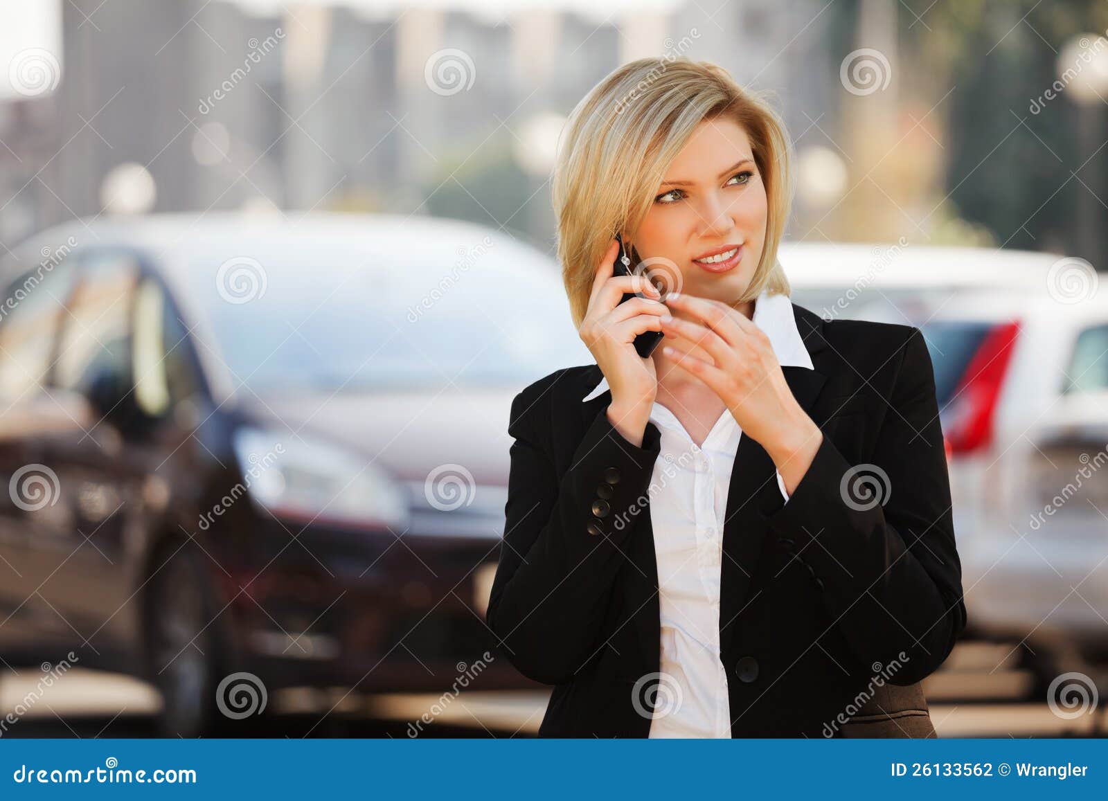 391 Blond Fashion Business Woman Calling Cell Phone Stock Photos - Free ...