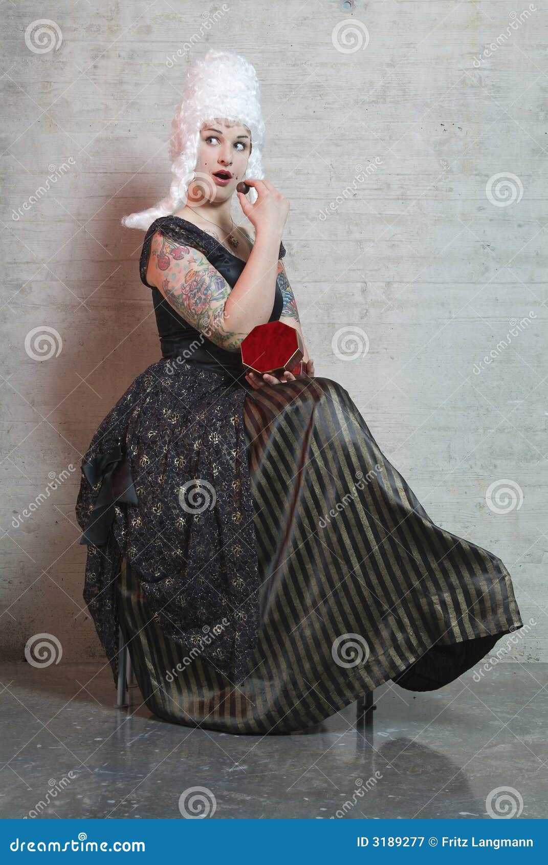 Woman with candy stock image. Image of plait, pigtail - 3189277