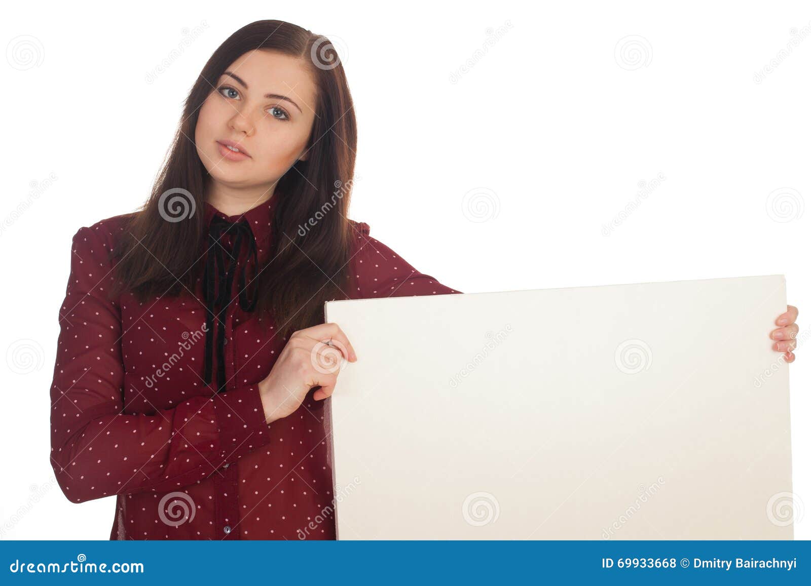 Woman with canvas stock photo. Image of canvas, hobbies - 69933668