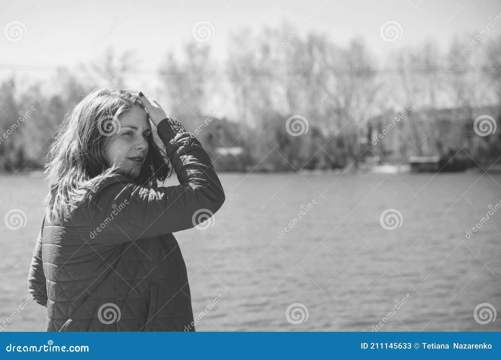 Woman In Casual Style Spring Summer Time Plus Size Model Stock Image Image Of Concept