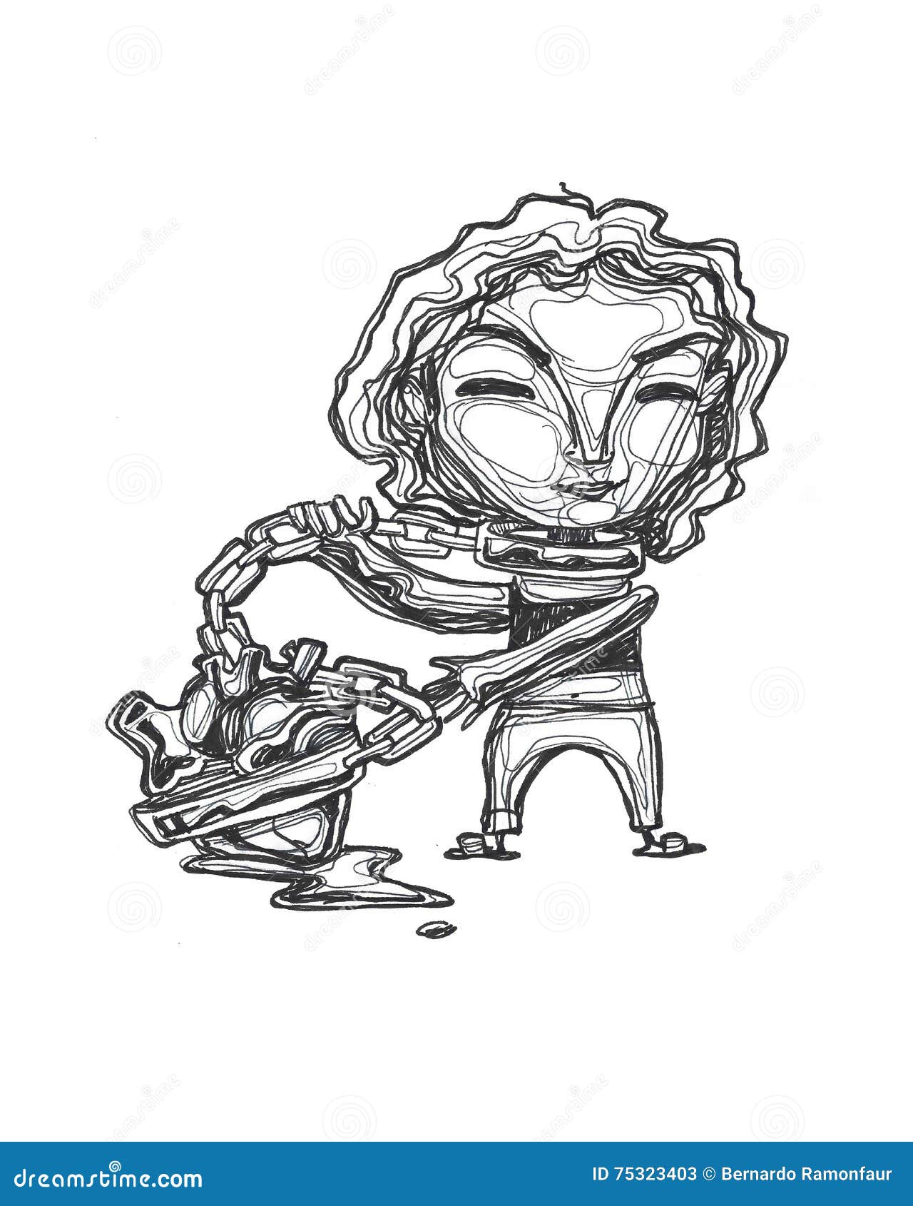 Chained Heart Royalty-Free Stock Photography | CartoonDealer.com #3931967