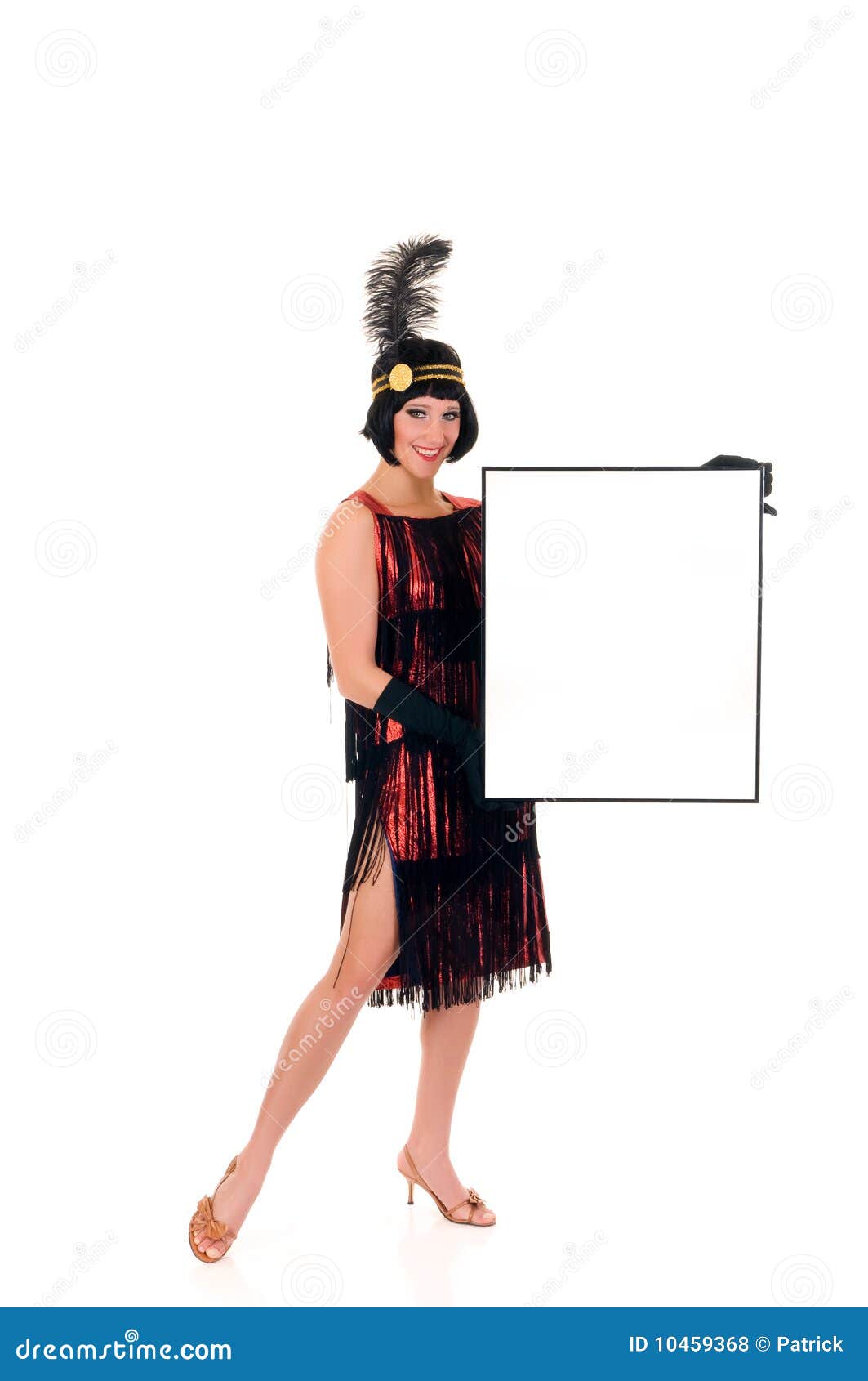 Woman Charleston dress stock photo. Image of lindy, background - 10459368