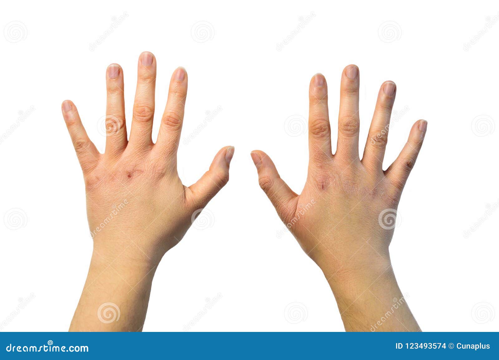Checking the hand stock photo. Image of aged, harsh - 123493574