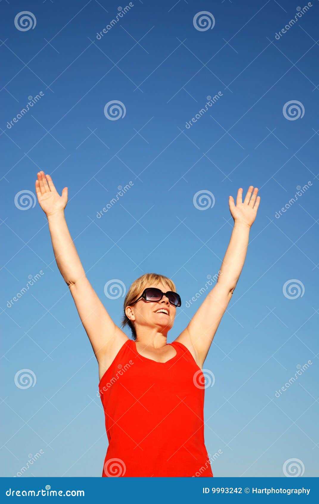 Woman cheering stock photo. Image of people, cheering - 9993242