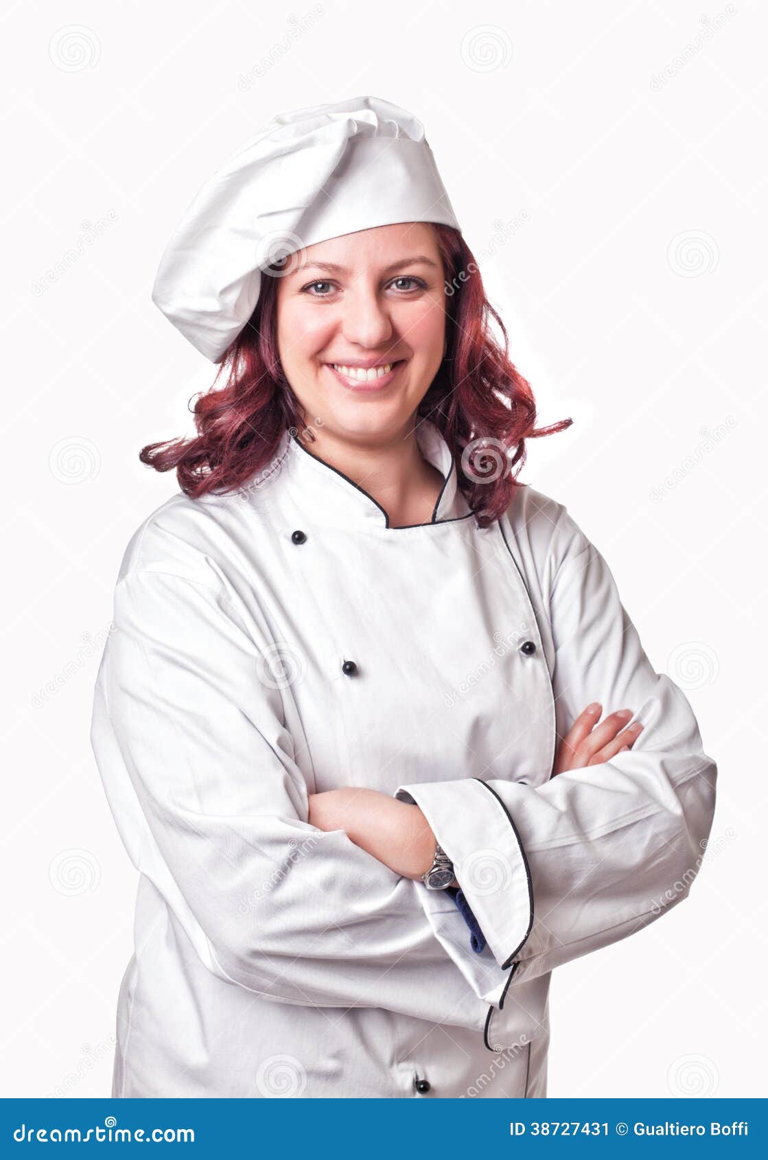 Woman chef stock image. Image of chef, work, confident - 38727431
