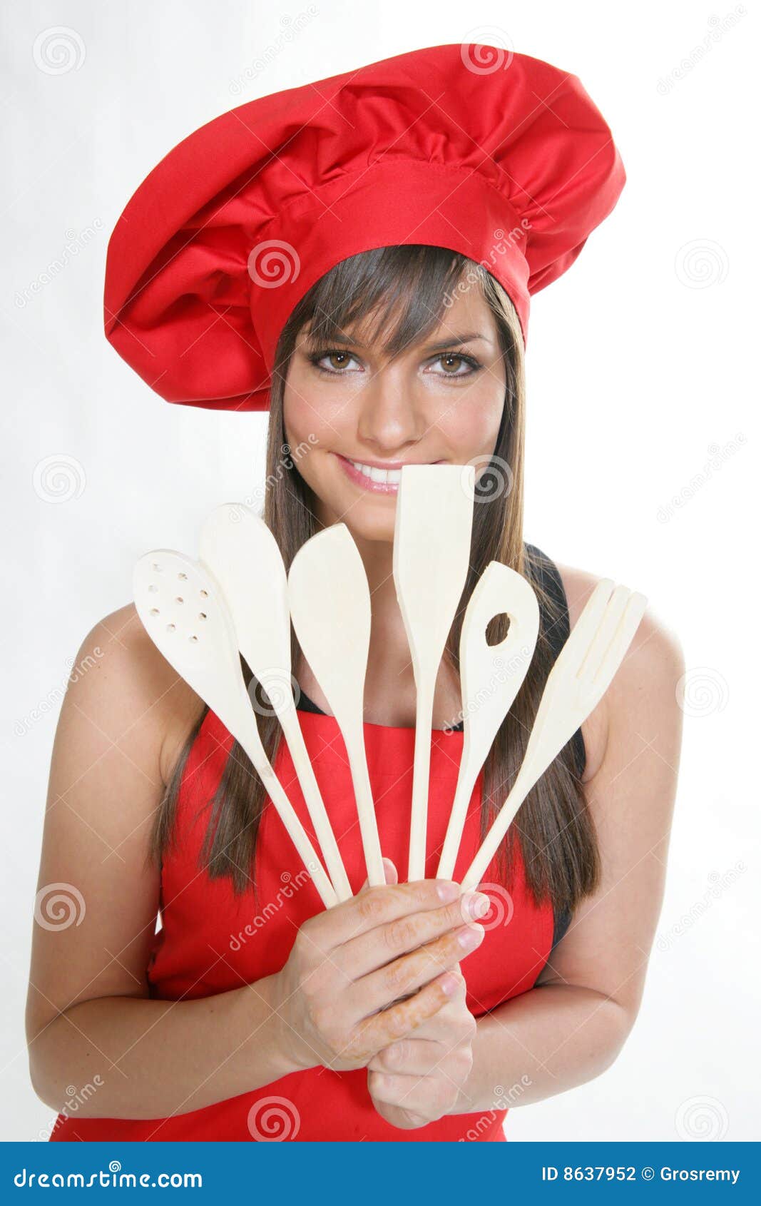 Woman chief_6 stock photo. Image of female, restaurant - 8637952
