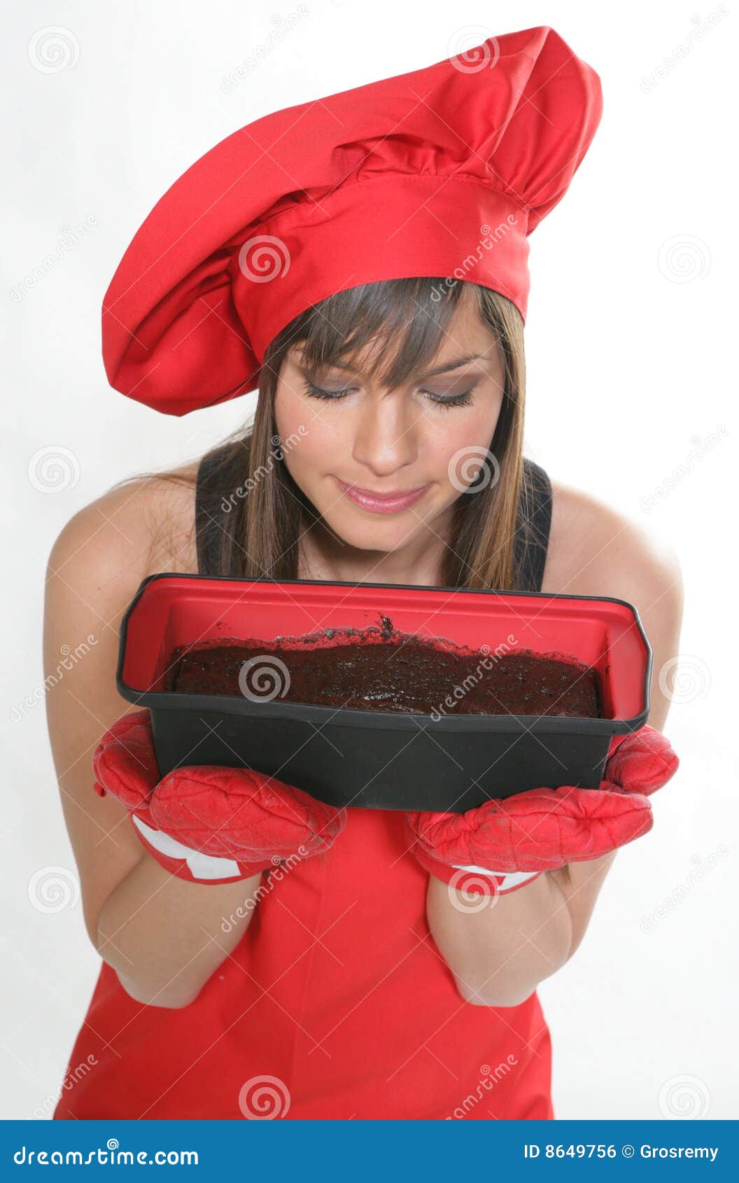 Woman chief #6 stock photo. Image of pastry, restaurant - 8649756