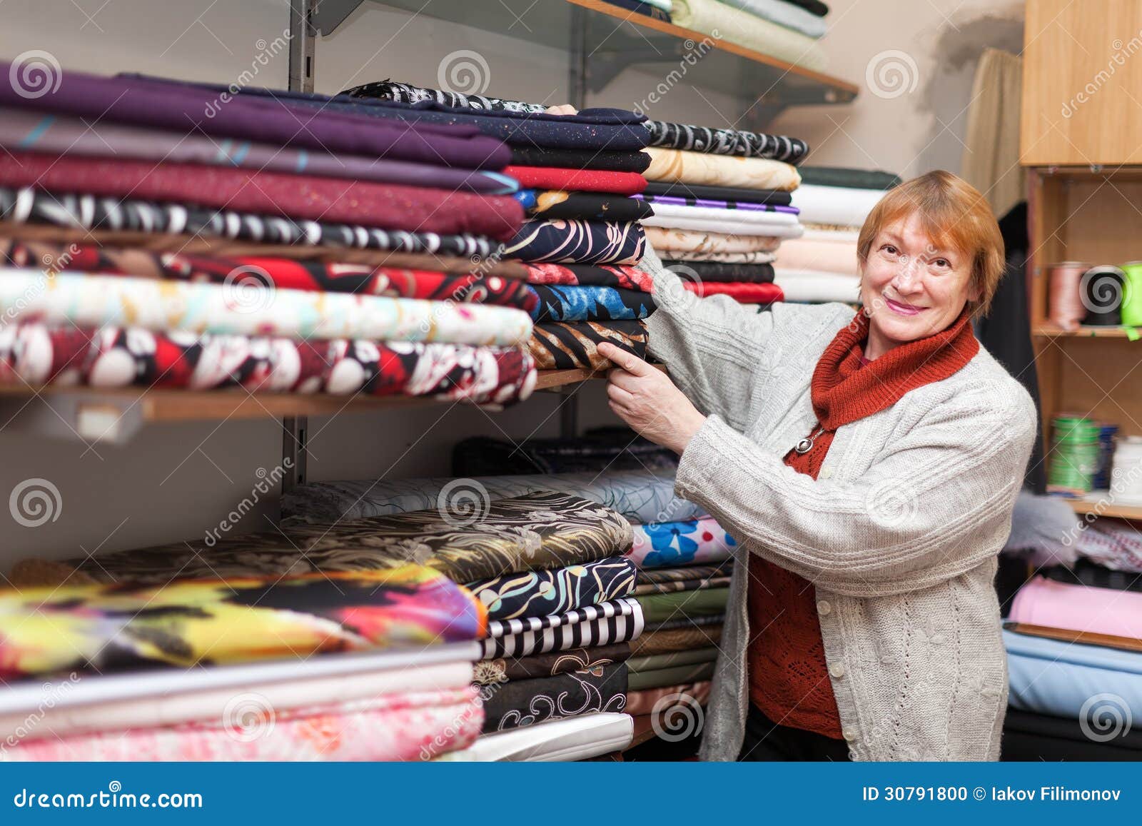 Woman chooses tissue stock photo. Image of record, consumer - 30791800
