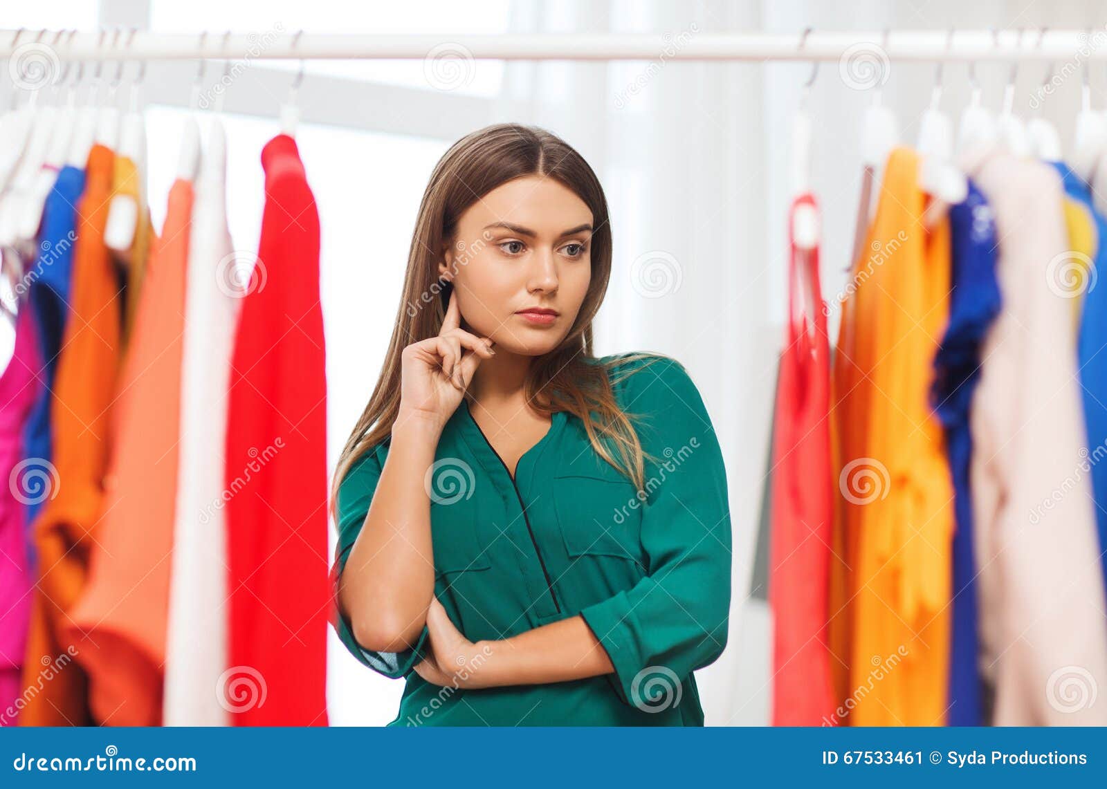 Woman Choosing Clothes at Home Wardrobe Stock Image - Image of customer ... Woman Choosing Clothes at Home Wardrobe Stock Image - Image of customer ...