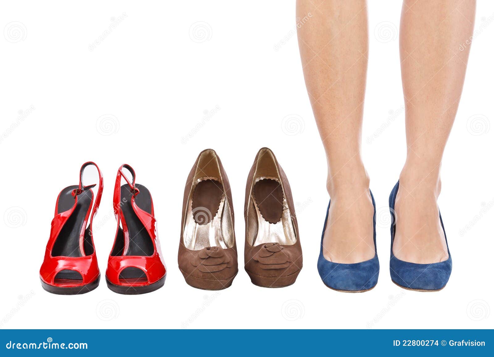 Woman Choosing Shoes Concept Stock Photo - Image of casual, lady: 22800274