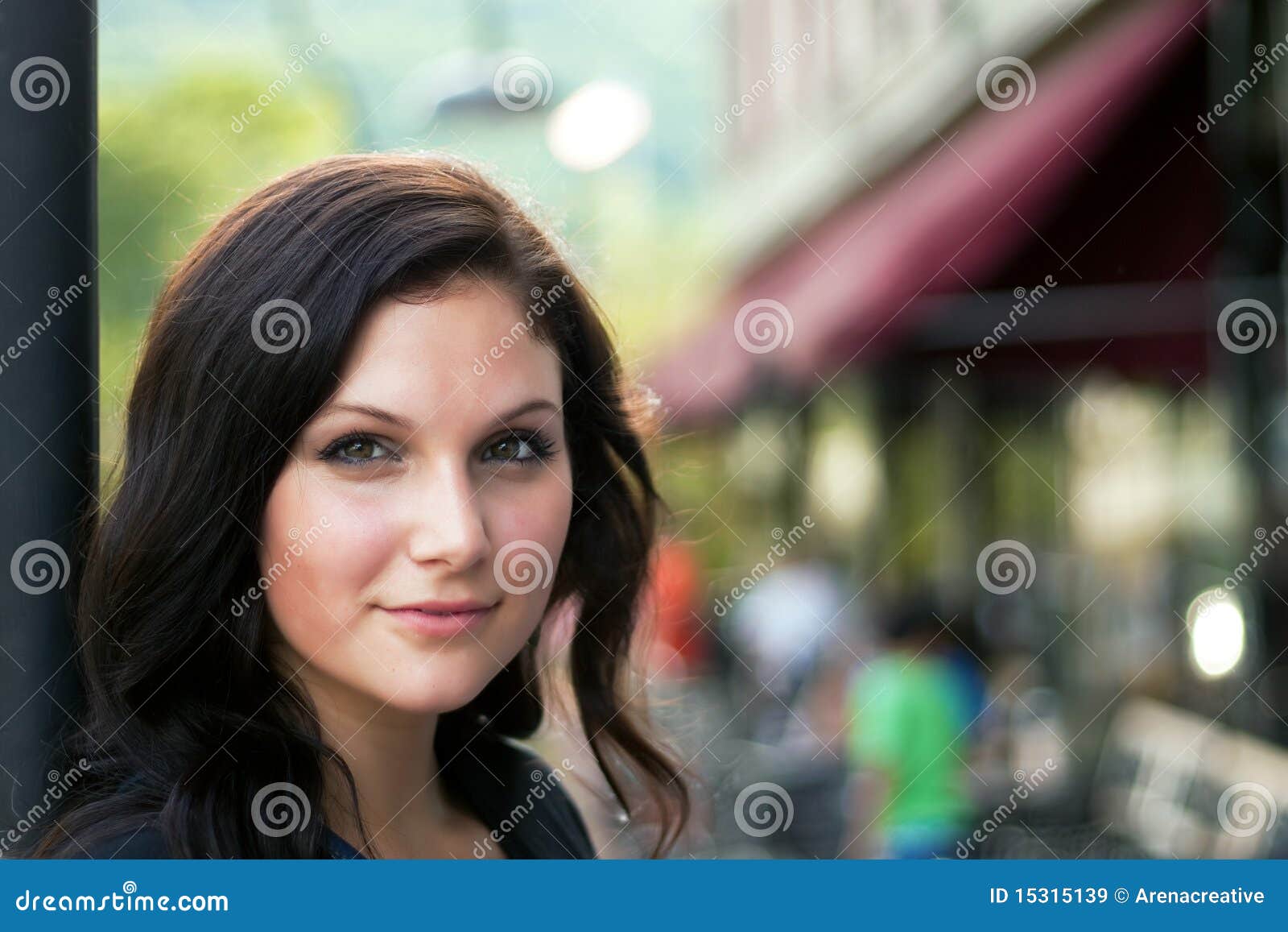 Woman in the City stock image. Image of person, adult - 15315139
