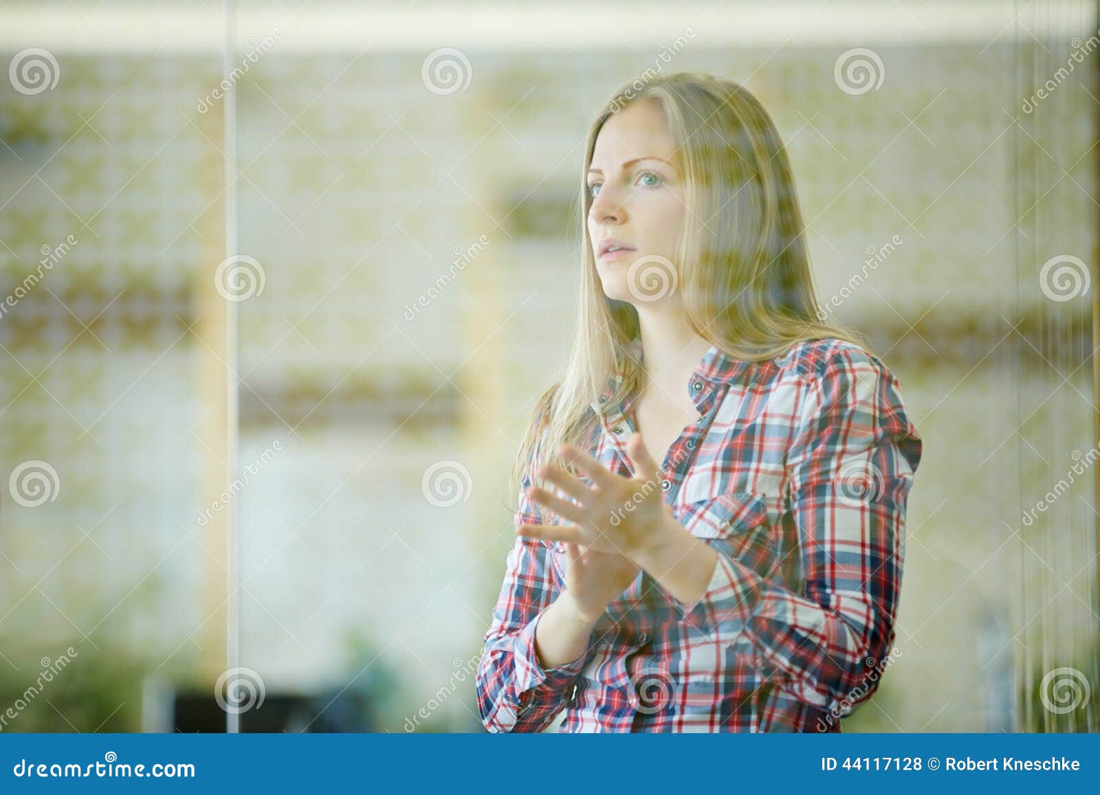Woman Clapping Hands for Applause Stock Photo - Image of employee ...