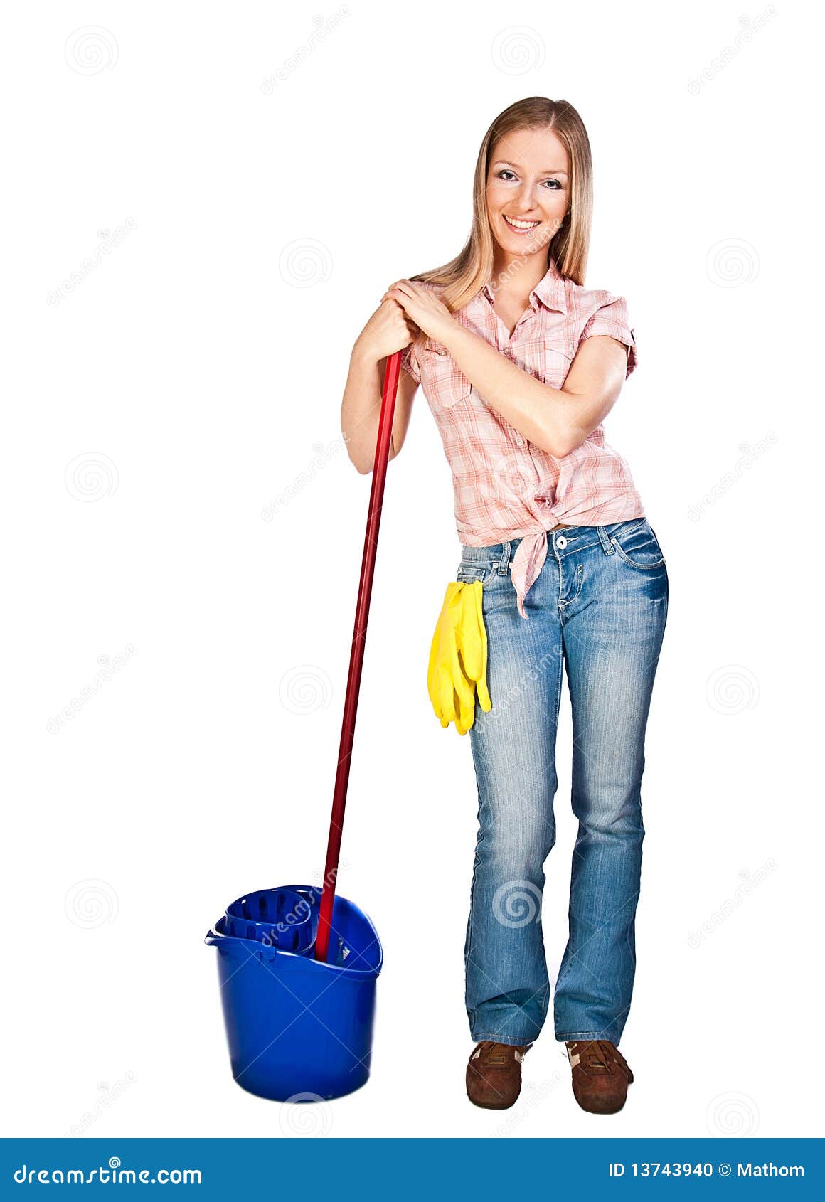 Woman cleaning the floor stock photo. Image of dust, housework - 13743940