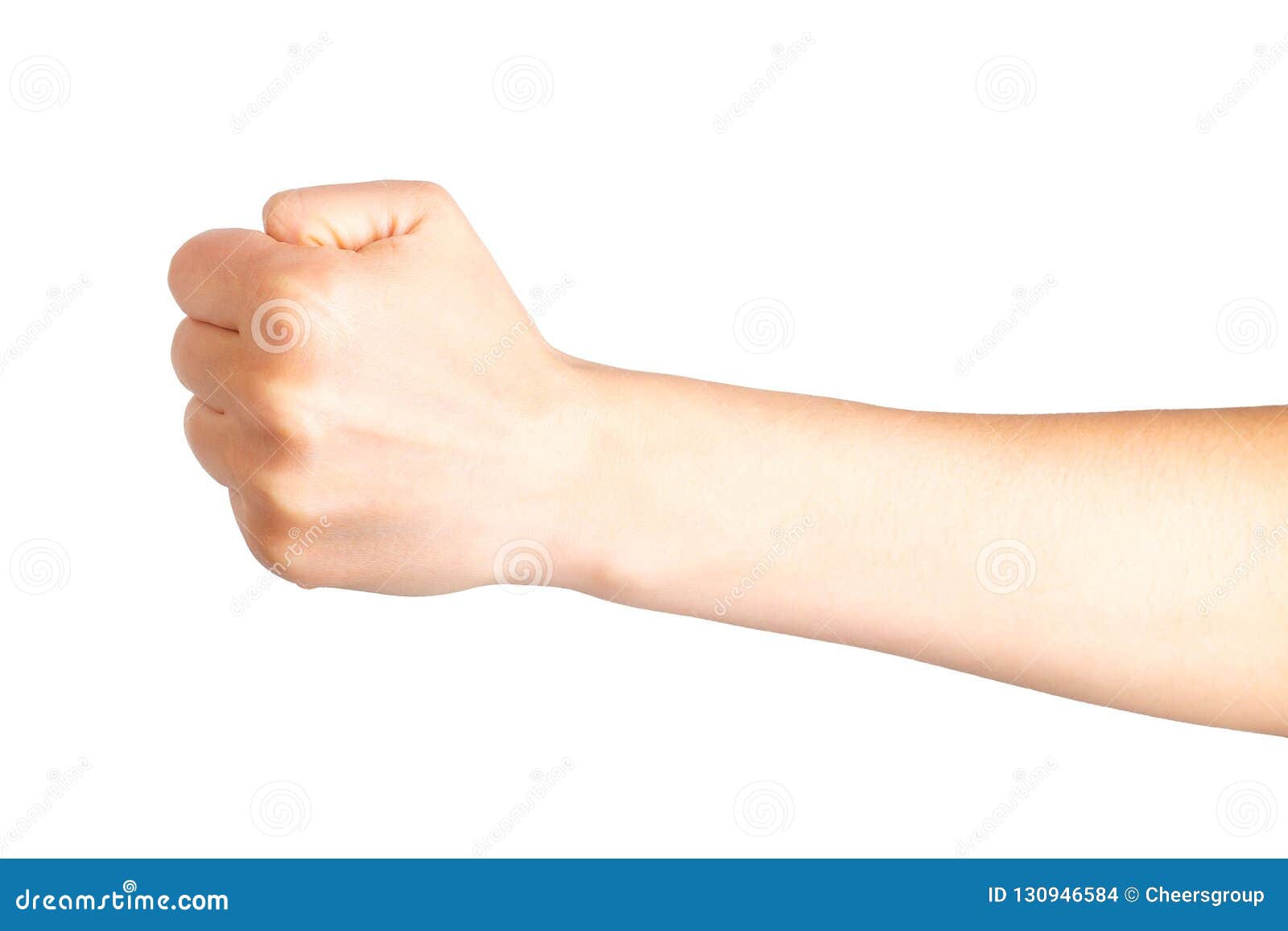 Clenched Fist Side View